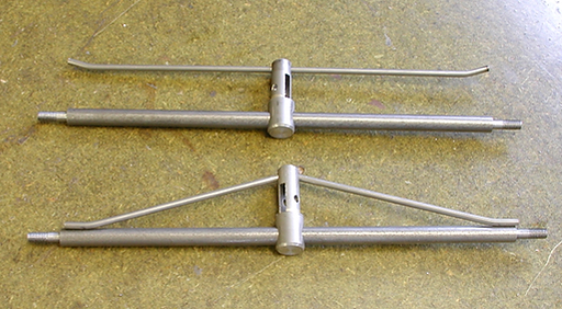 Here’s how the brake beams were made. The lower one